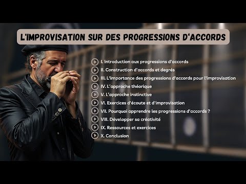 New ! L'improvisation sur des progressions d‘accords