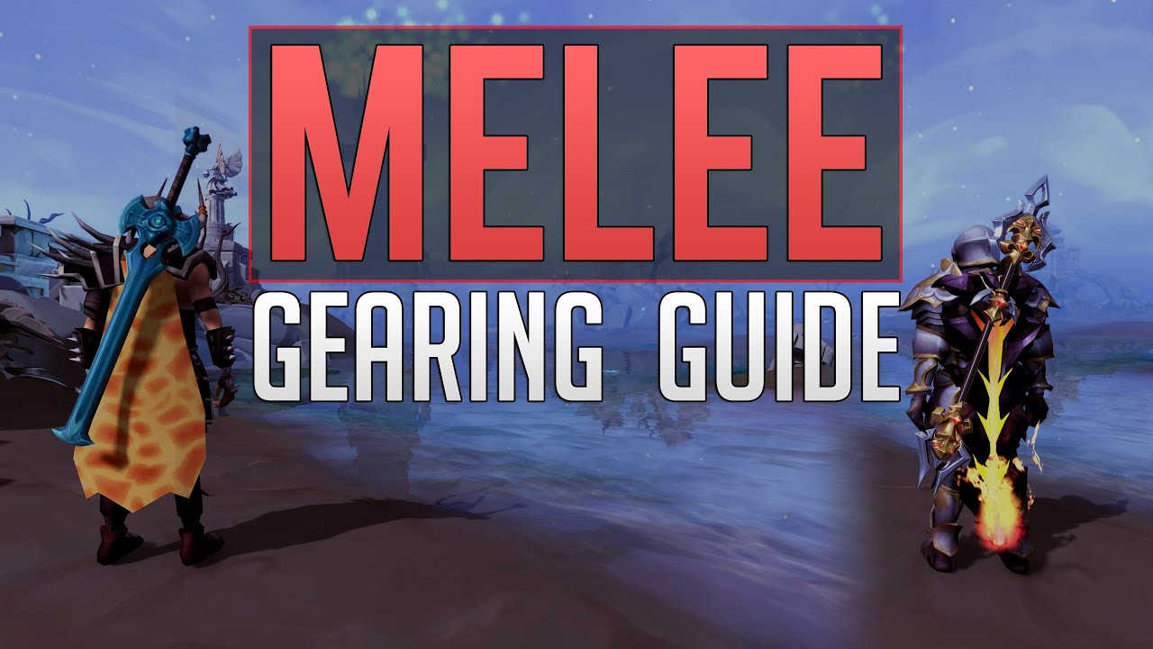 Melee gearing guide | Full upgrade order