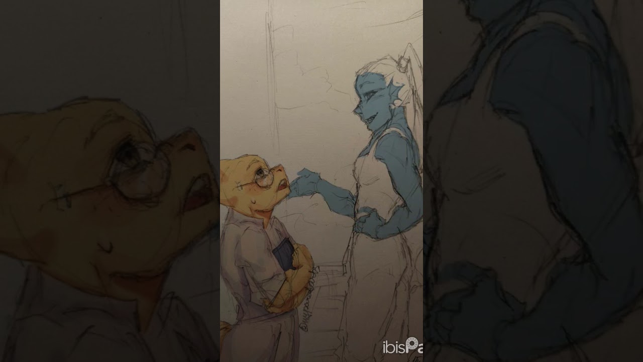 Undyne and Aphis! | Undertale speedpaint