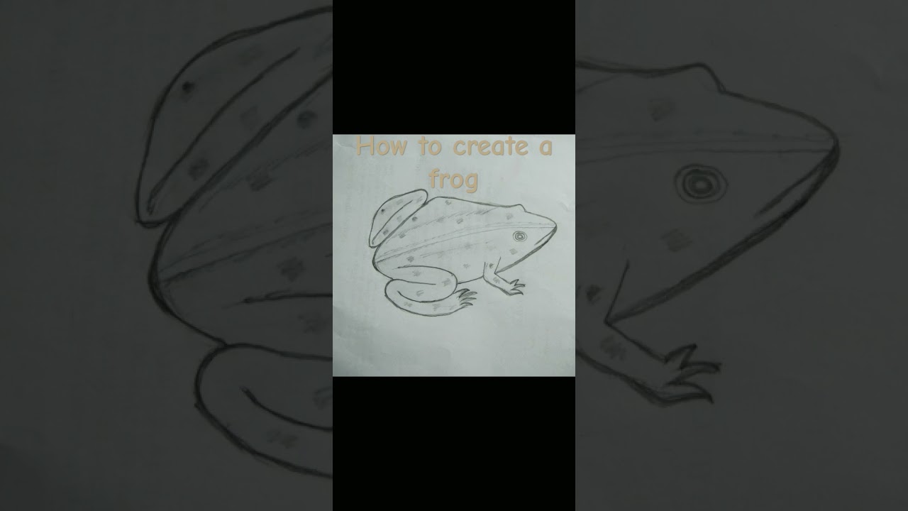 How to create a frog #Art#artwork #Easy#Frog