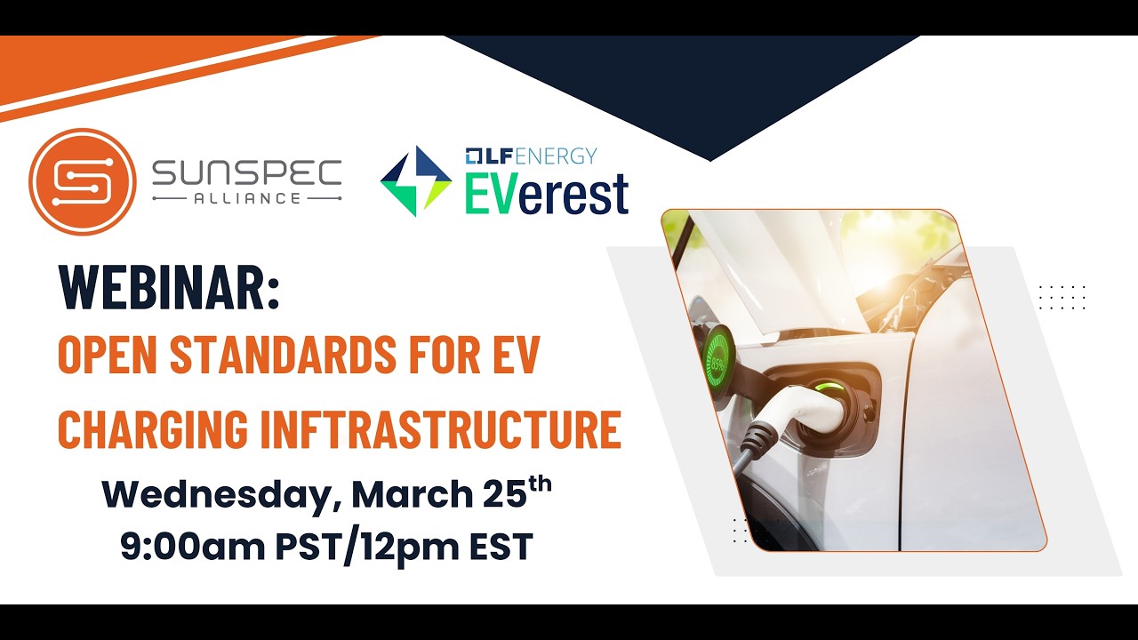 Webinar: Open Standards for EV Charging Infrastructure