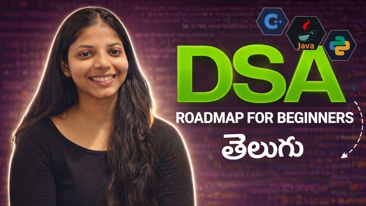 DSA Roadmap for Beginners🔥 | Complete Guide in Telugu | Beginners to Placement