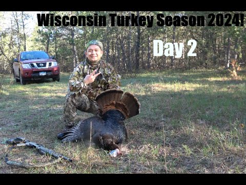 Wisconsin Turkey Hunting 2024!! | Late Season | Day 2 | Gobblers In PINES!!