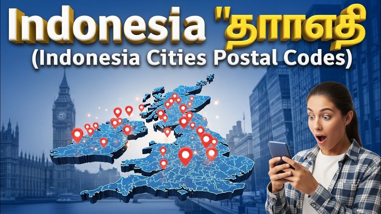 Indonesia Cities Postal Codes