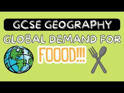 Global demand for food | GCSE GEOGRAPHY