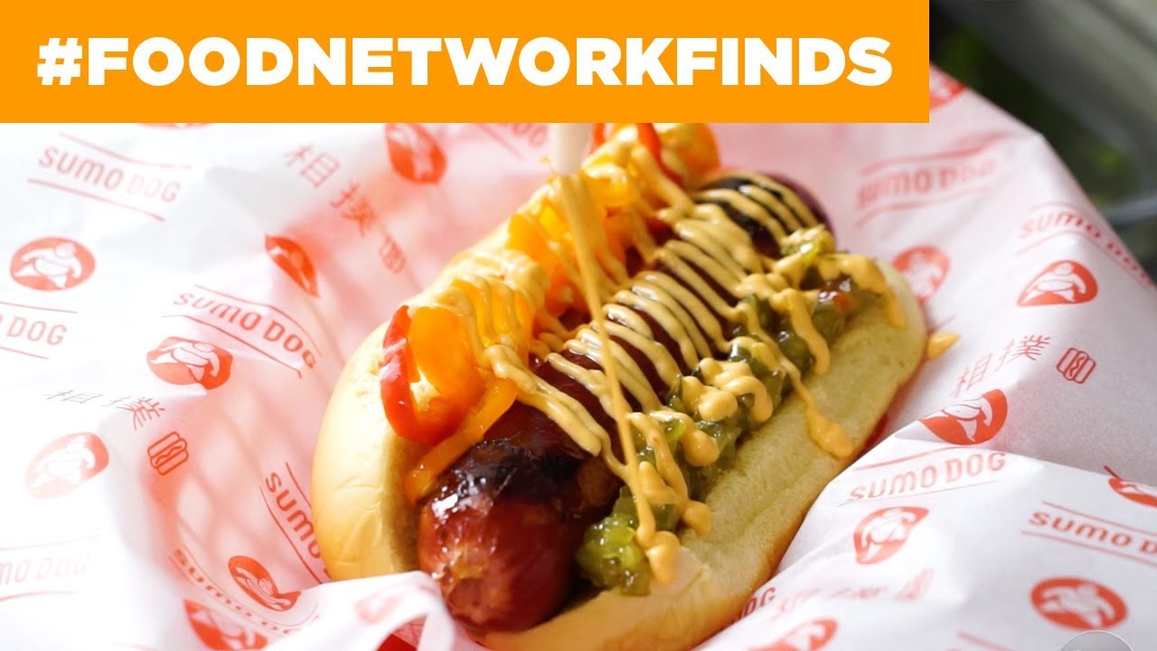 Foot-Long Hot Dogs at Sumo Dog | The Best Restaurants in America | Food Network