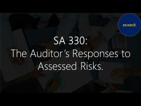 Auditing Standards: SA 330 - Auditor's Responses