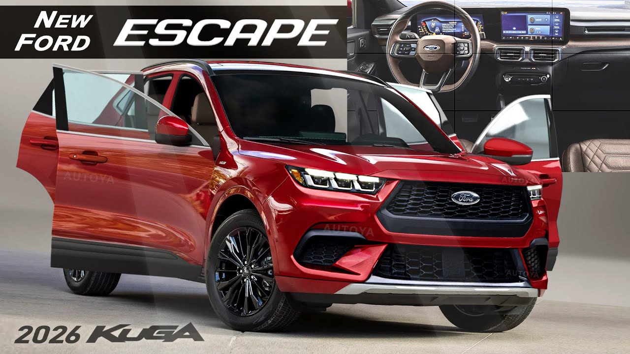 2027 Ford Escape CUV Doesn't Get Canceled, Instead Receives a Second ...