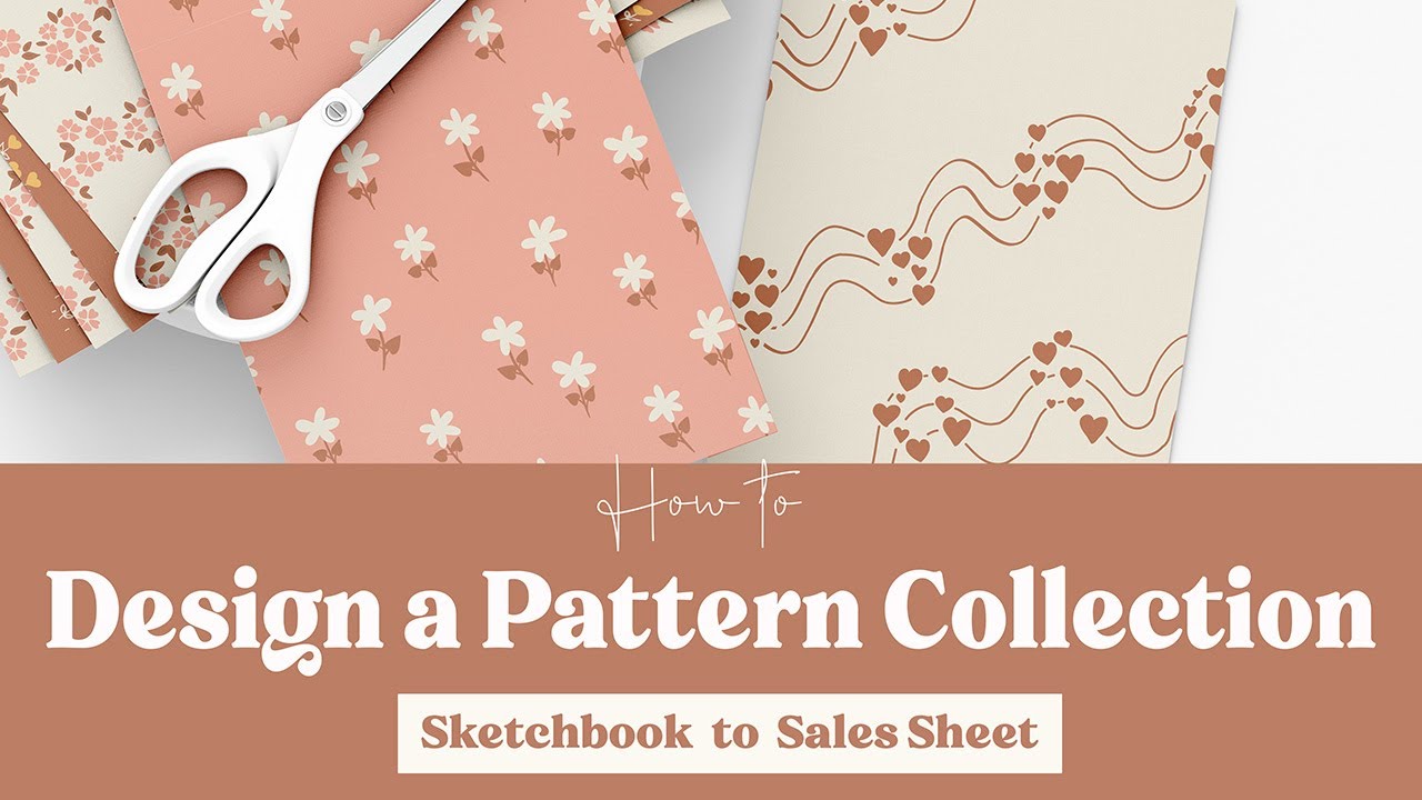 Finishing A Pattern Collection | Surface Pattern Design