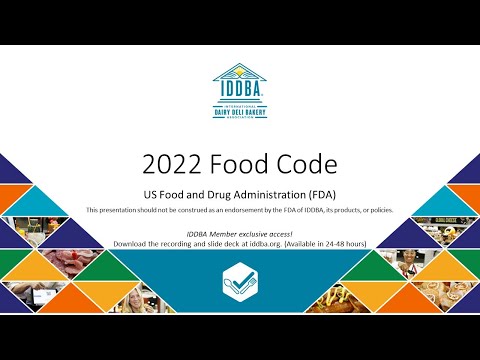 New 2022 FDA Food Code