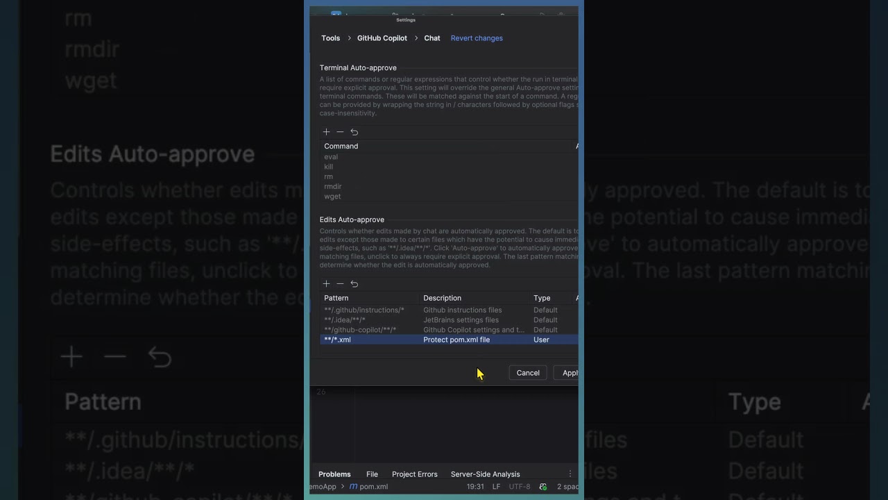 IntelliJ Tip: Stop AI from Editing Secure Files