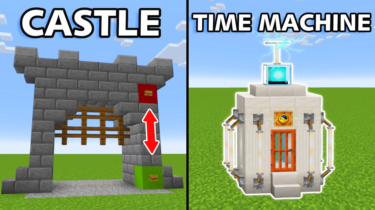 5 EASY Redstone Builds That Will Blow Your Mind! [Minecraft ...