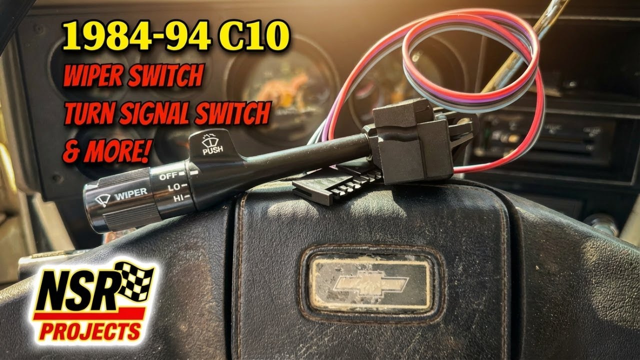 How To Replace Your C10 Wiper & Turn Signal Switches