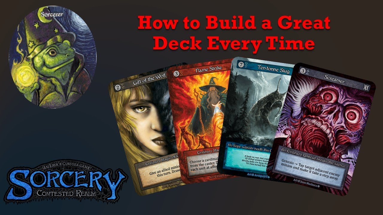Gothic Sealed Walkthrough Deckbuilding Guide Sorcery Contested Realm