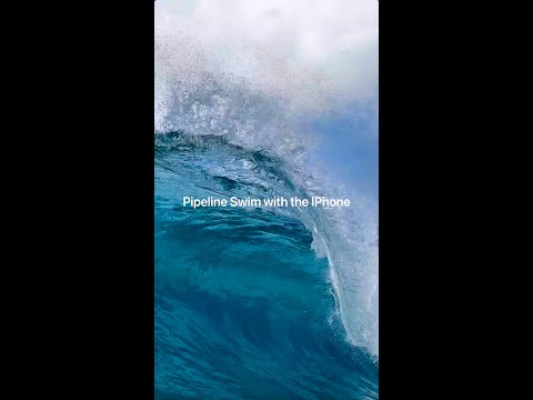 Swimming PIPELINE with my iPhone?!  | iPhone 13 Pro Max | AXIS GO 13! | Oahu, Hawaii | Surfing