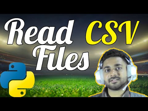 Read CSV Files in Python | CSV Module