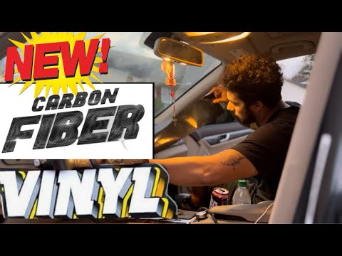 HOW TO CARBON FIBER WRAP YOUR CAR INTERIOR TRIM! (W204)