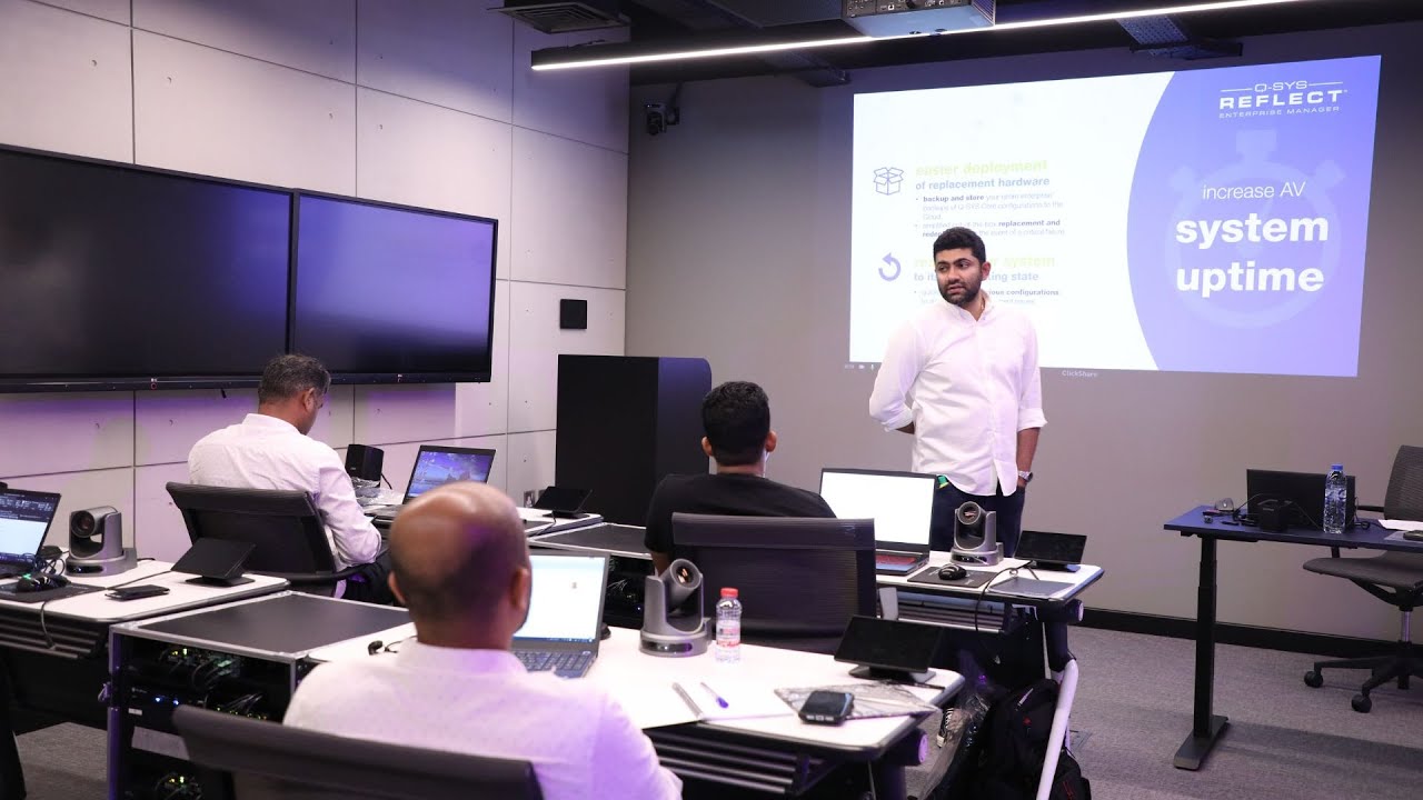Q-SYS Level 1 Certification at the NMK Training Facility
