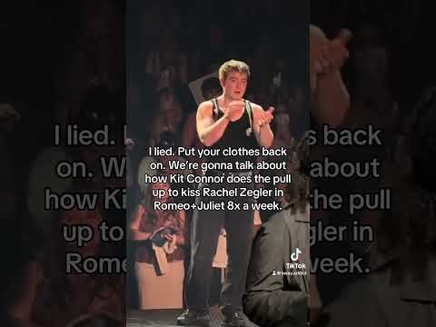 Kit Connor & Rachel Zegler in Romeo + Juliet on Broadway