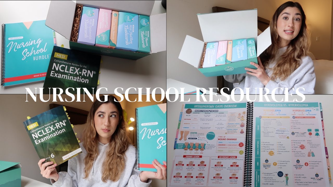 Study Resources I Bought for Nursing School