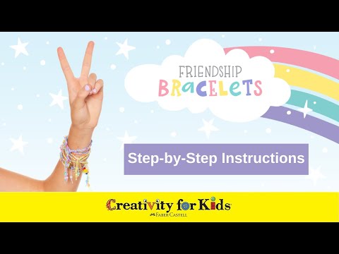 How to make Friendship Bracelets | Creativity for Kids