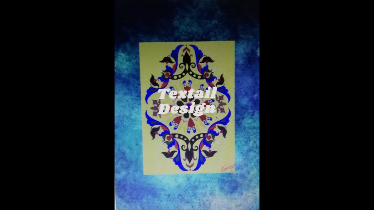 Learn to be digital textile design /Pattern Design / Create a custom pattern