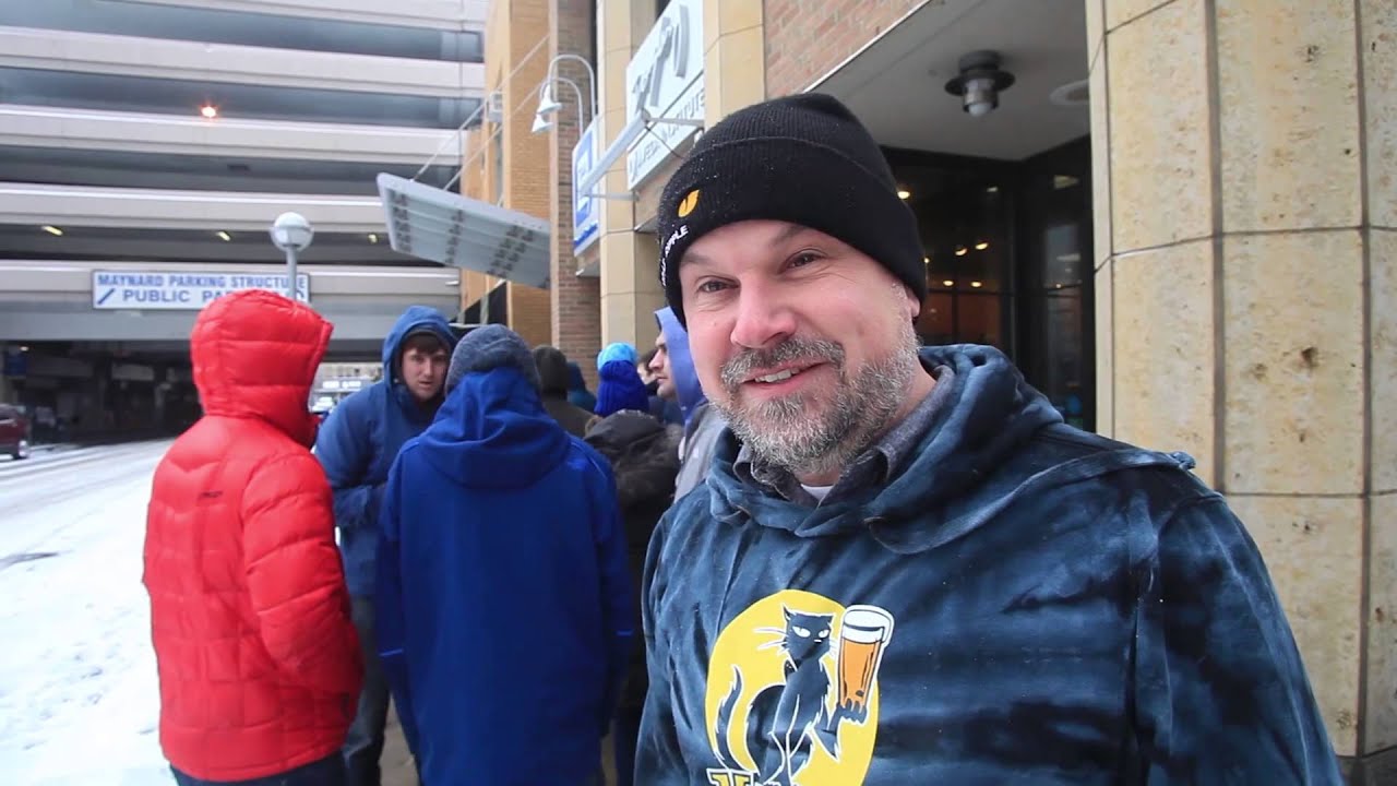 Video: Friends camp out 11 hours for HopCat Ann Arbor opening