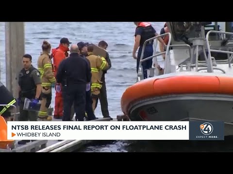 NTSB releases final reports on fatal seaplane crash