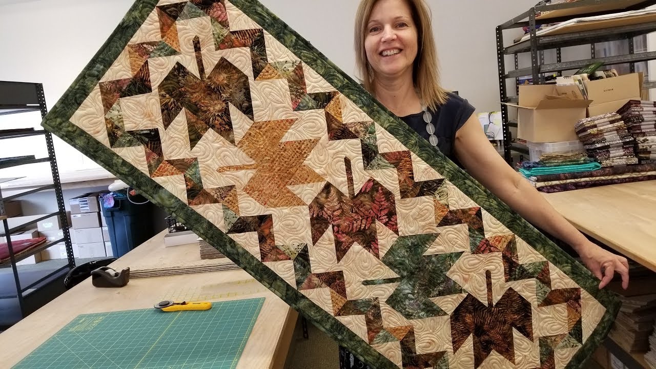 Fall Leaves Table Runner