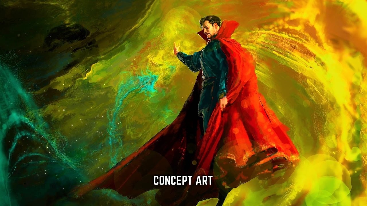 Behind the scenes of Doctor Strange - Concept art