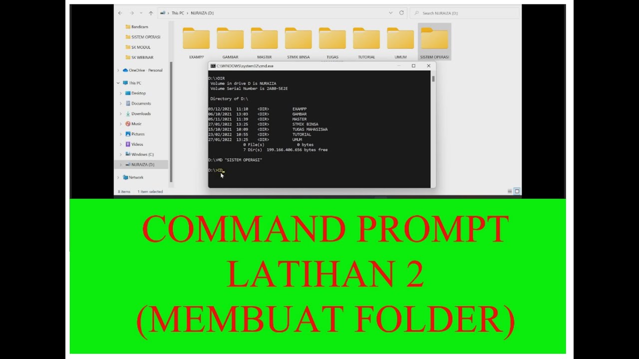COMMAND PROMPT (LATIHAN 2) 