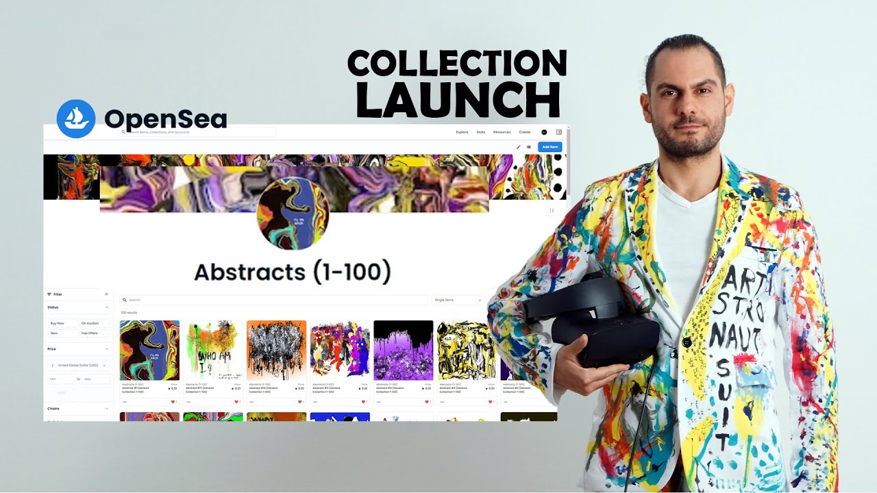 OPEN SEA NFT COLLECTION Launch