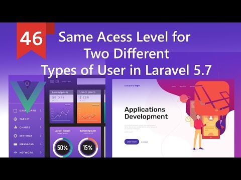 Learn How User and Author Can Have The Same Access Level in Laravel 5 7 Front end and Back end ...