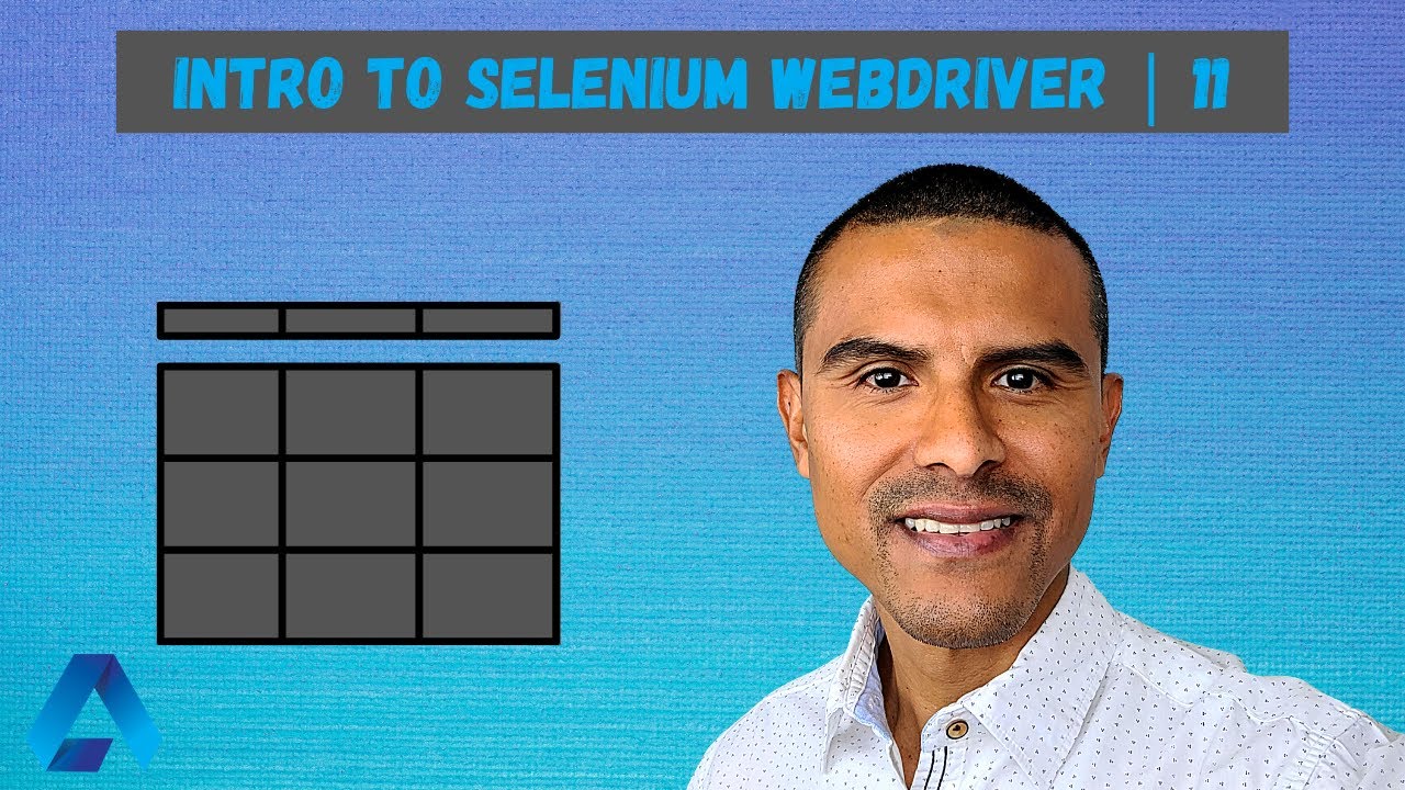 How to work with tables in Selenium WebDriver