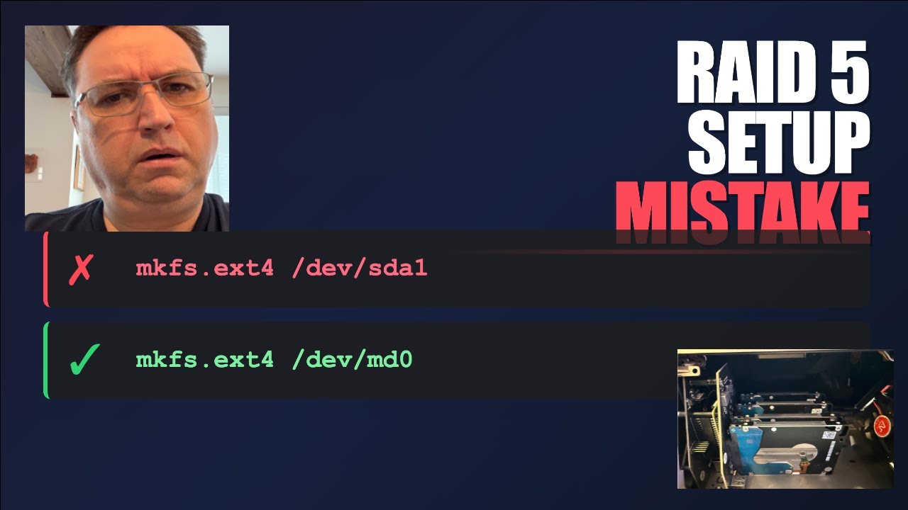 RAID 5 Setup Explained: Common Mistakes & Questions Answered