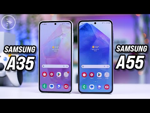 Samsung Galaxy A35 & A55 5G Unboxing - Camera, Design, Display & Antutu Benchmark Performance Test