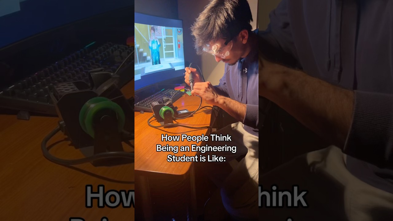 Thinking of Studying Engineering VS Actually Studying It