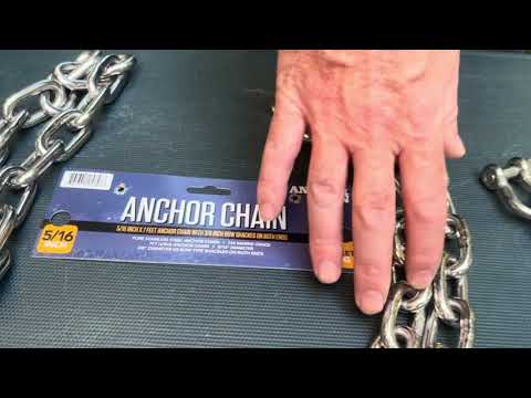 Anchor Chain With Double Shackle 5Ft To 7Ft