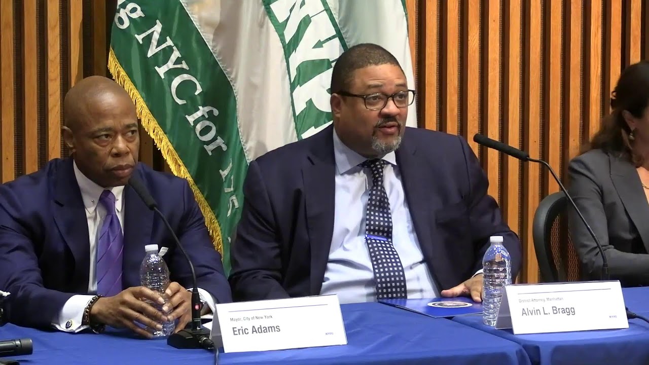 Watch live as Police Commissioner Caban joins Mayor Adams for a public safety related announcement.