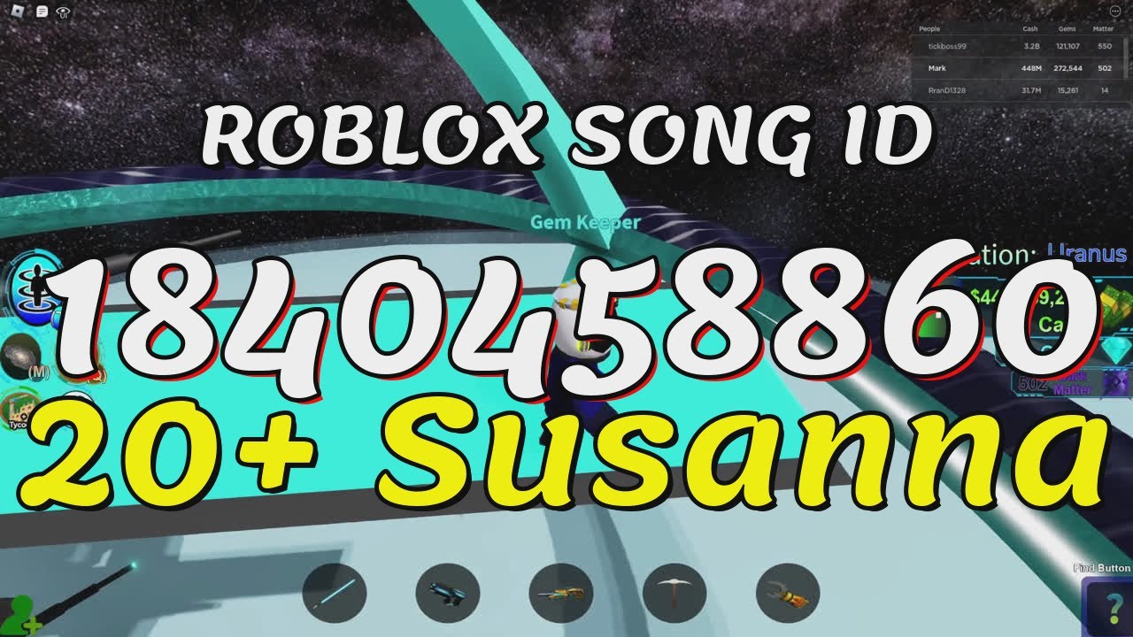 20+ Susanna Roblox Song IDs/Codes