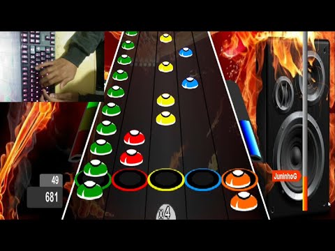 Guitar Flash - Solo Inside The Winter Storm Expert Record W/H With Hands