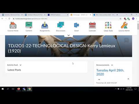 How To Log Into The Hub and Find Your Course and Navigate