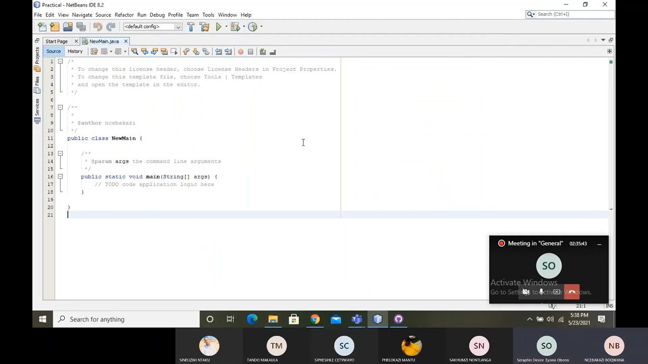 Step 3   How to push a Java project from NetBeans to GitHub