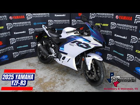 NEW 2025 Yamaha YZF-R3 Motorcycle For Sale In Sherman, TX