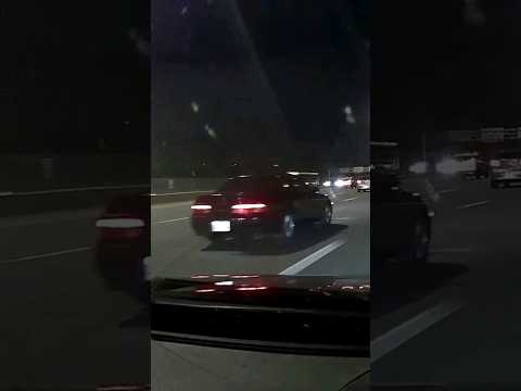 Lexus SC on the highway