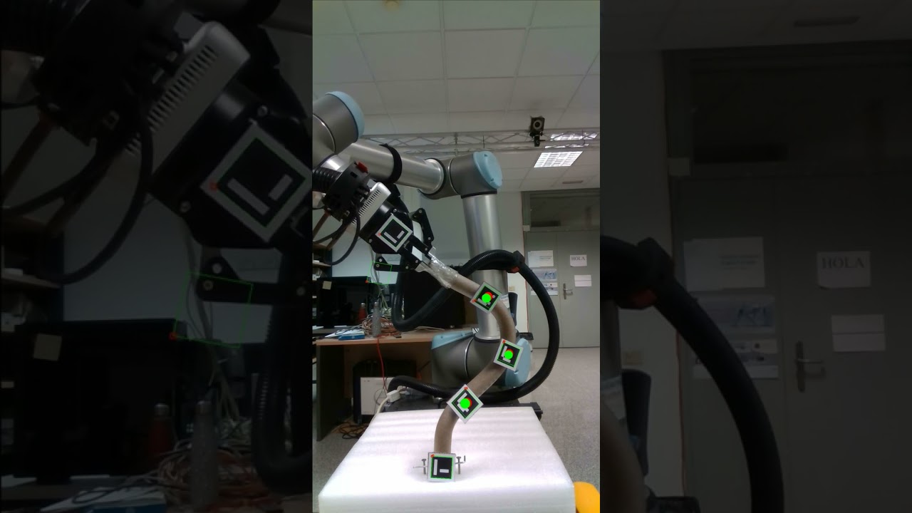 Experiments: Three servoeds (Fig. 6.9)  using saturation for a huge deformation