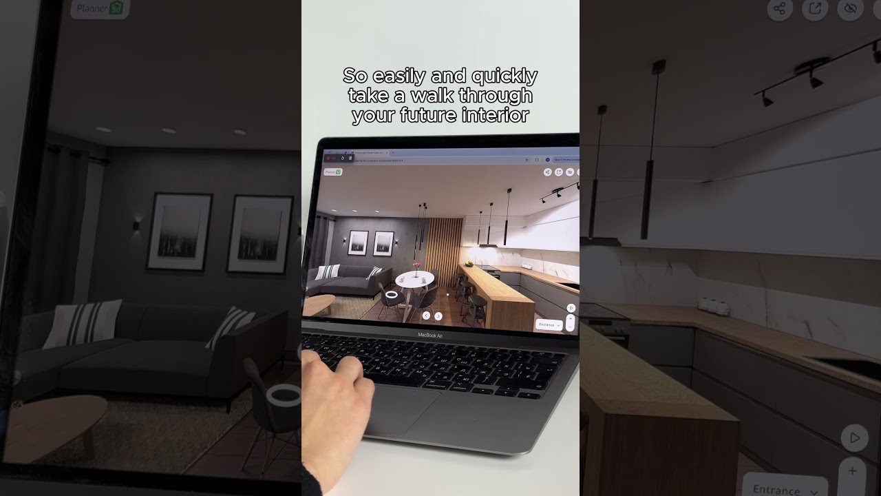 Virtual tour of your interior project | Planner 5D Software
