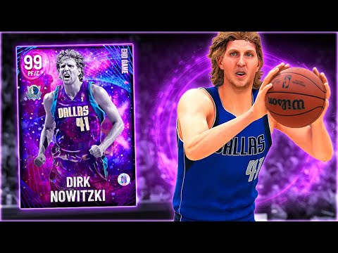 ENDGAME DIRK NOWITZKI IS THE BEST.....THIS CARD WILL MAKE YOU QUIT 2K.... NBA 2K22 GAMEPLAY.