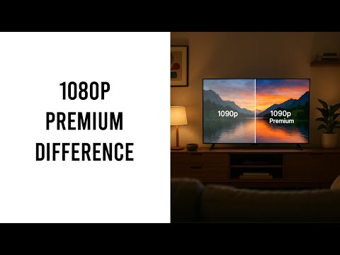 Difference Between 1080p And 1080p Premium