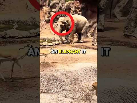 SMART Elephant Rescues Gazelle!